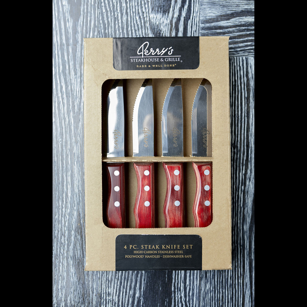SET OF FOUR PERRY'S STEAK KNIVES – Perry's Online Market